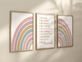 Boho Rainbow Affirmations Set - Personalized – Joyful Bird Store