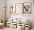 Boho Safari Wall Art Set - Personalized – Joyful Bird Store